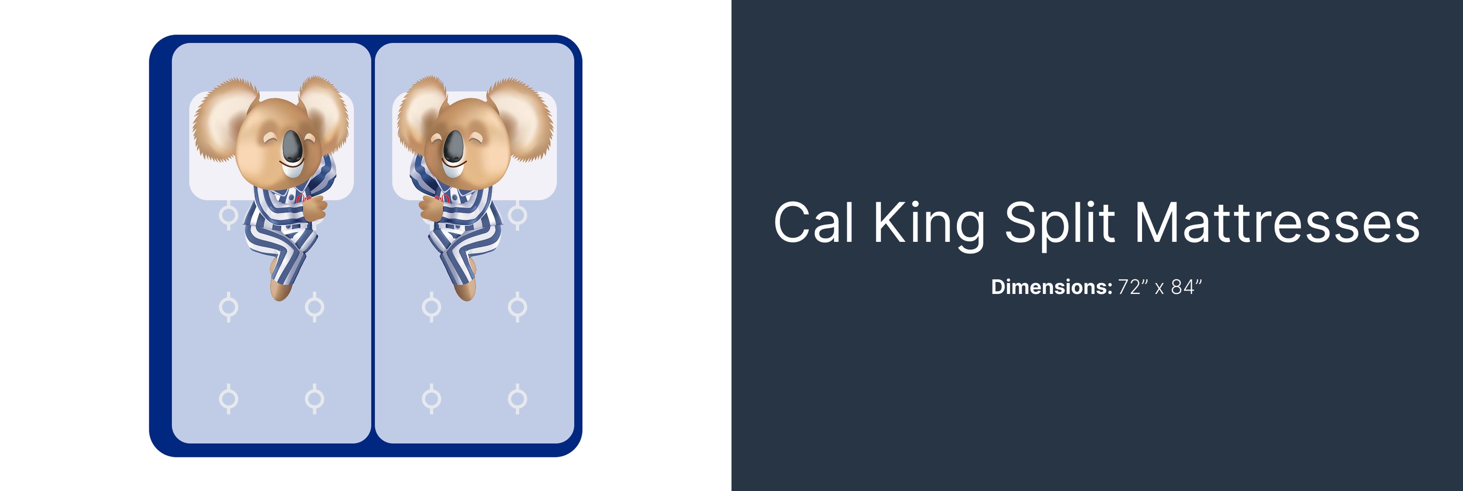 Split California King Mattress - Split Cal King Mattress Size